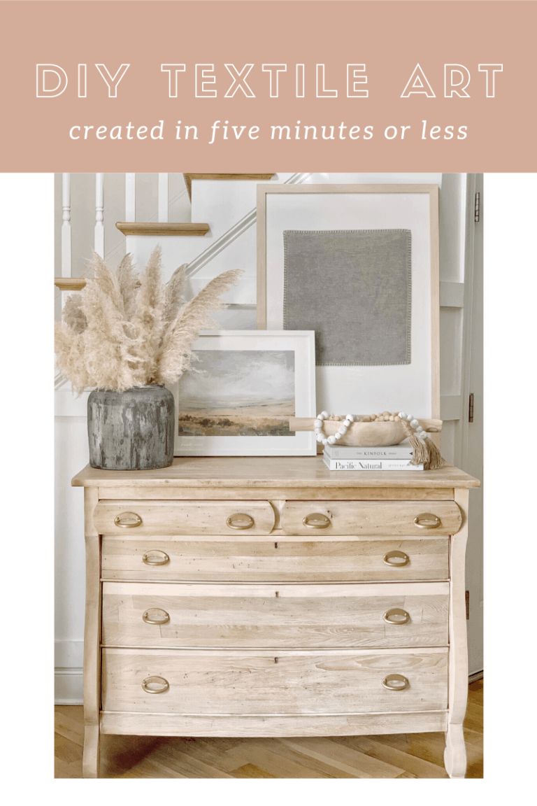 DIY Textile Art - The Coastal Oak