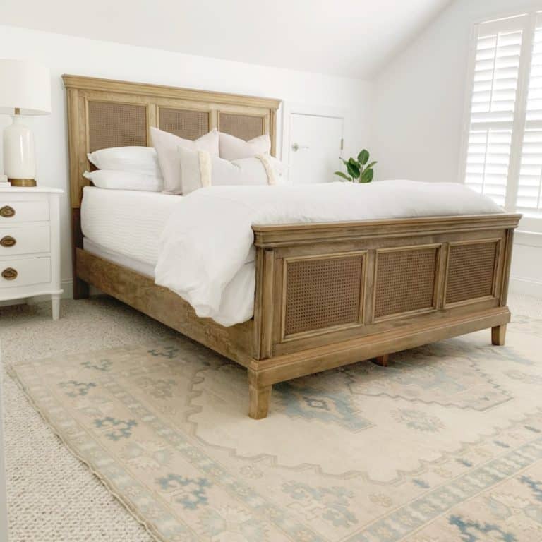Refinished Cane Bed Tutorial - The Coastal Oak