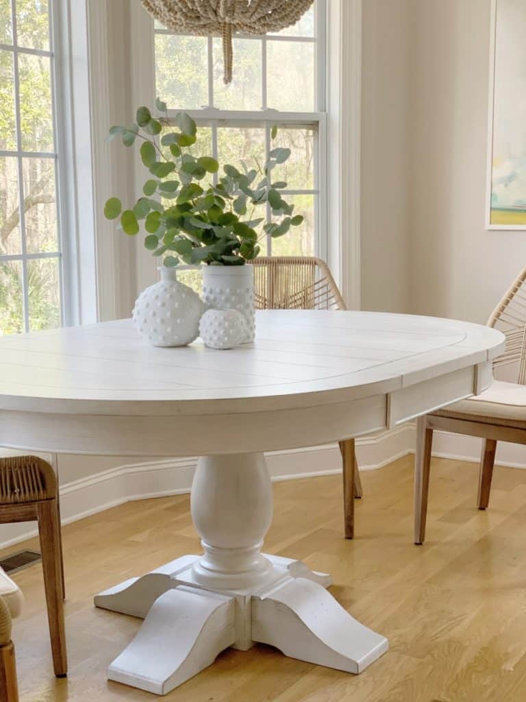 Our Wayfair Dining Table Review - The Coastal Oak