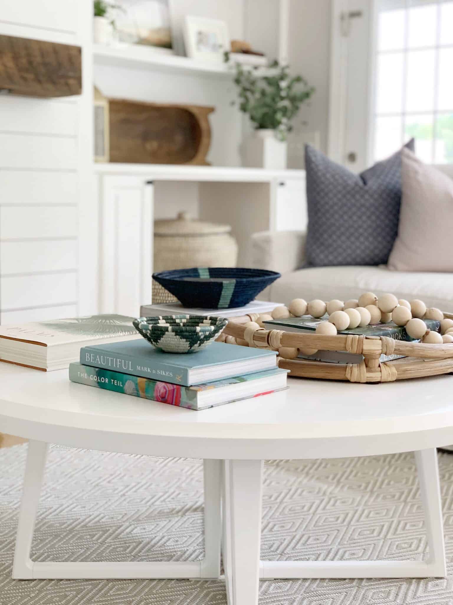 How to Decorate with Coffee Table Books - The Coastal Oak