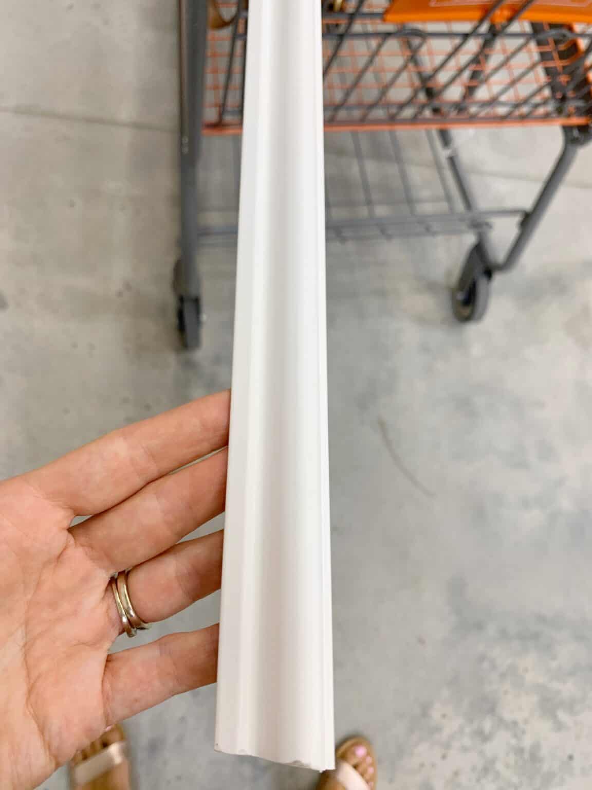 Installing Picture Frame Molding Without a Saw | The Coastal Oak