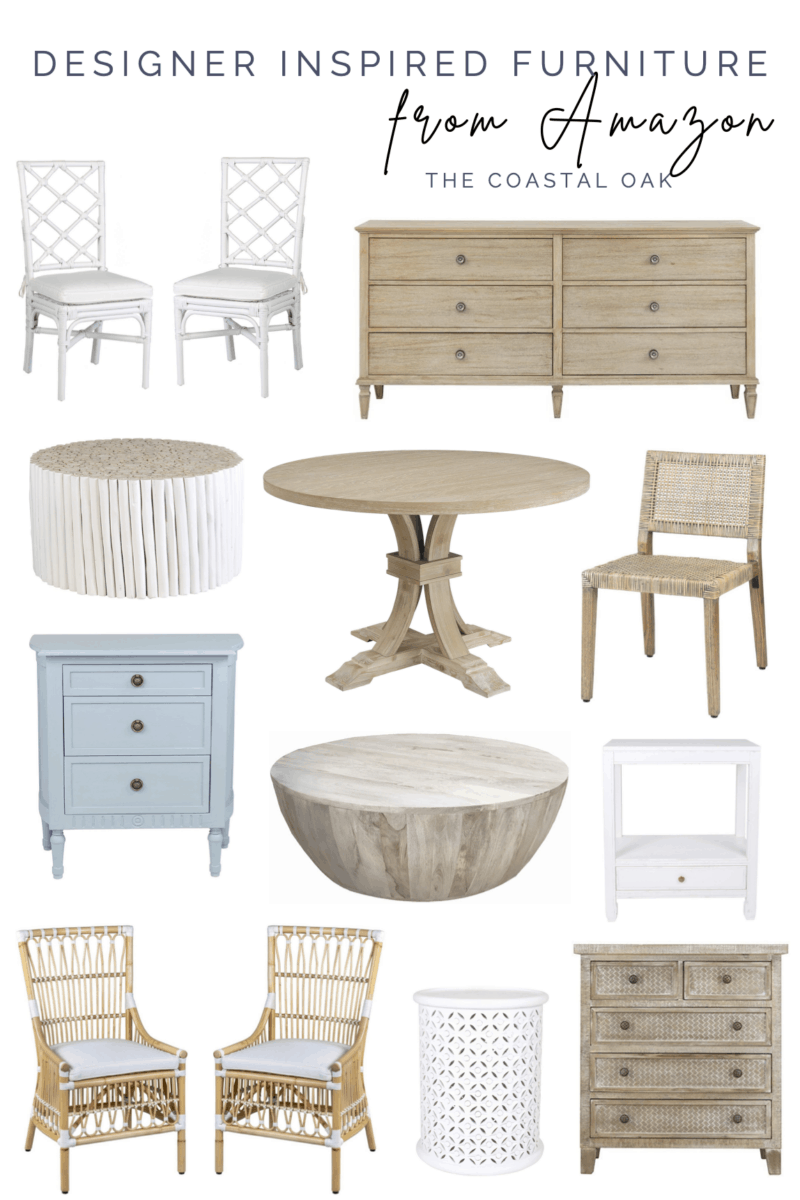 Designer Inspired Furniture from Amazon - The Coastal Oak