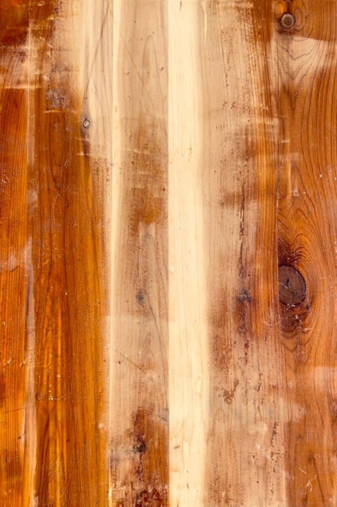 Refinishing and Bleaching Wood: My Heirloom Cedar Hope Chest - The ...