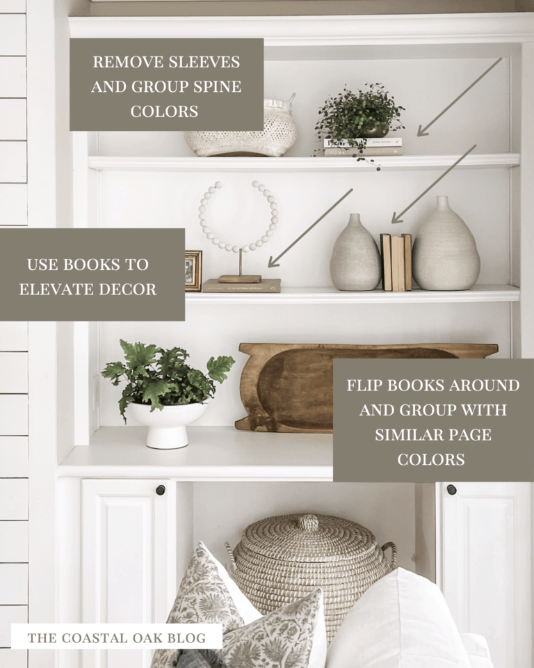 13 Shelf Styling Tips (for Any Season) - The Coastal Oak