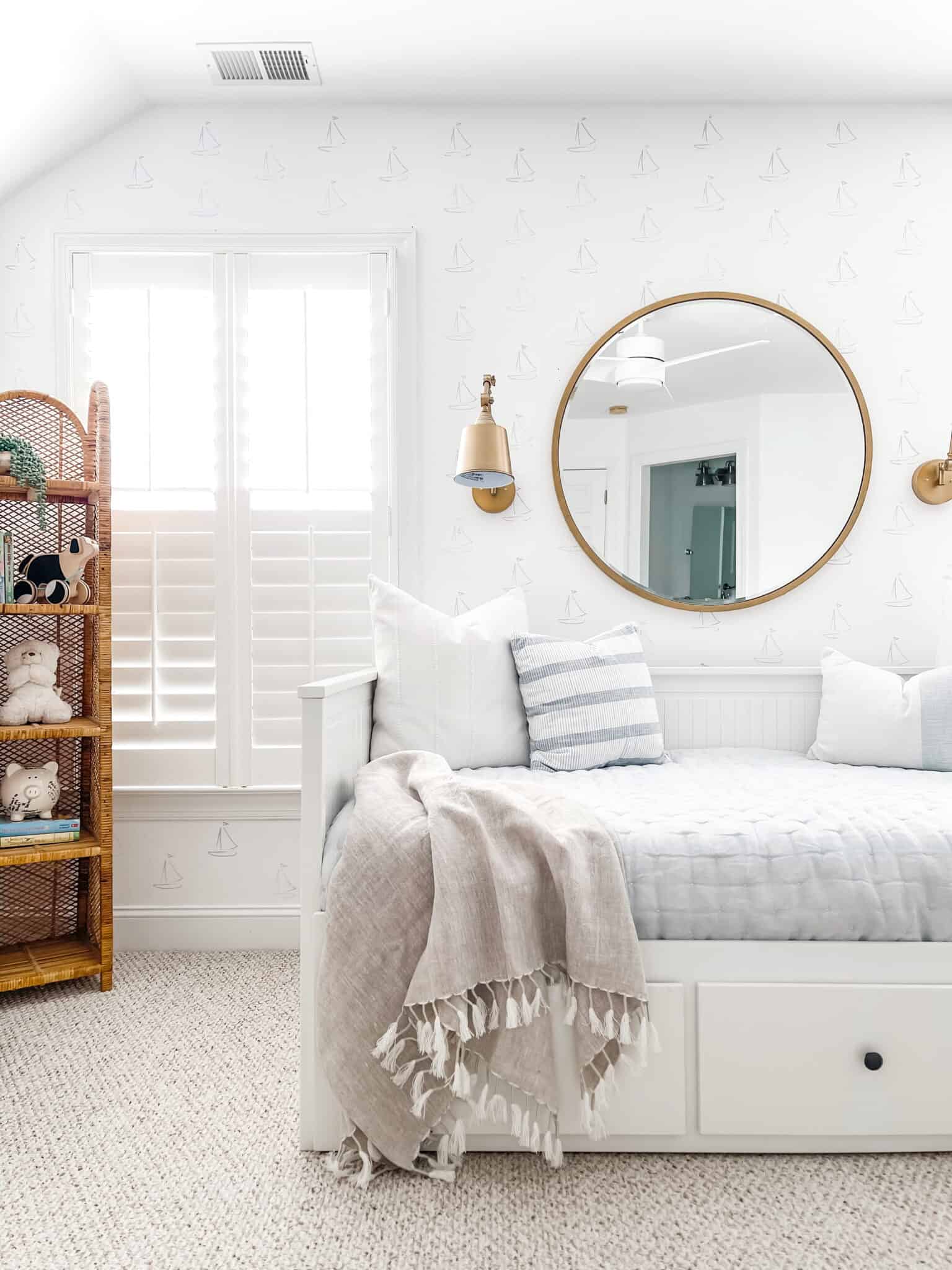 How to Make a DIY Stamped Wall - The Coastal Oak