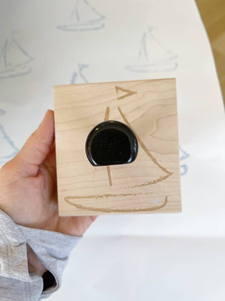 How to Make a DIY Stamped Wall - The Coastal Oak