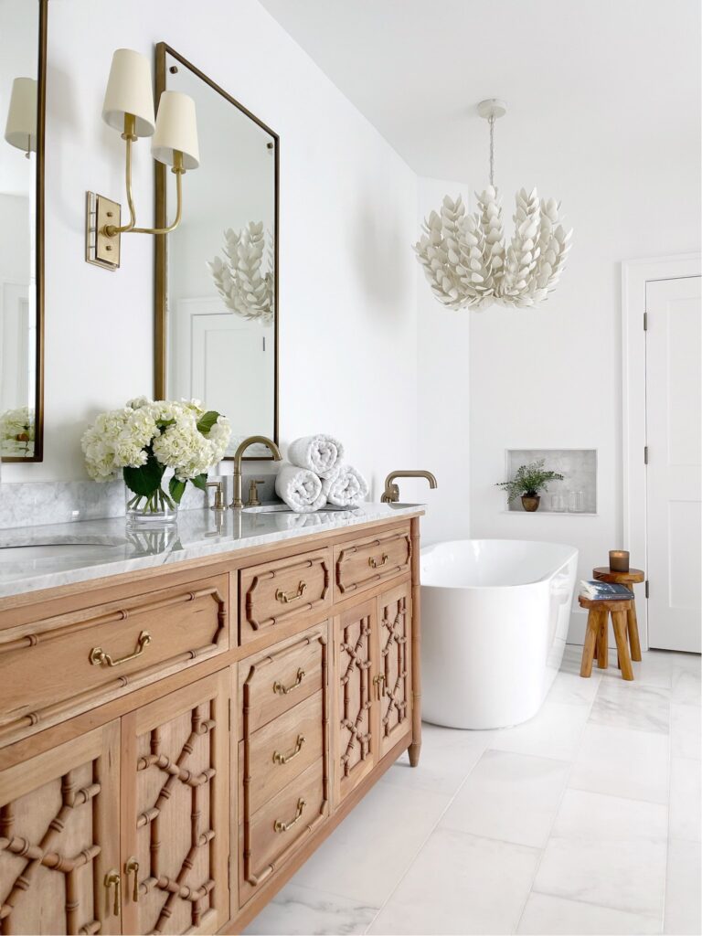 Light Wood Bathroom Vanity