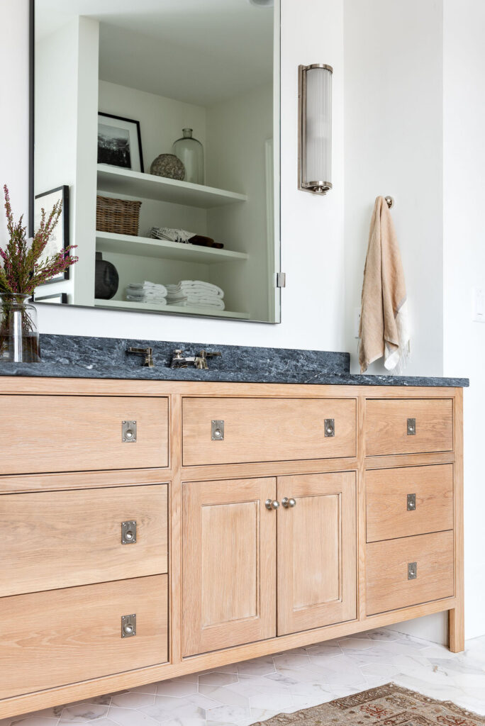 Light Wood Bathroom Vanity