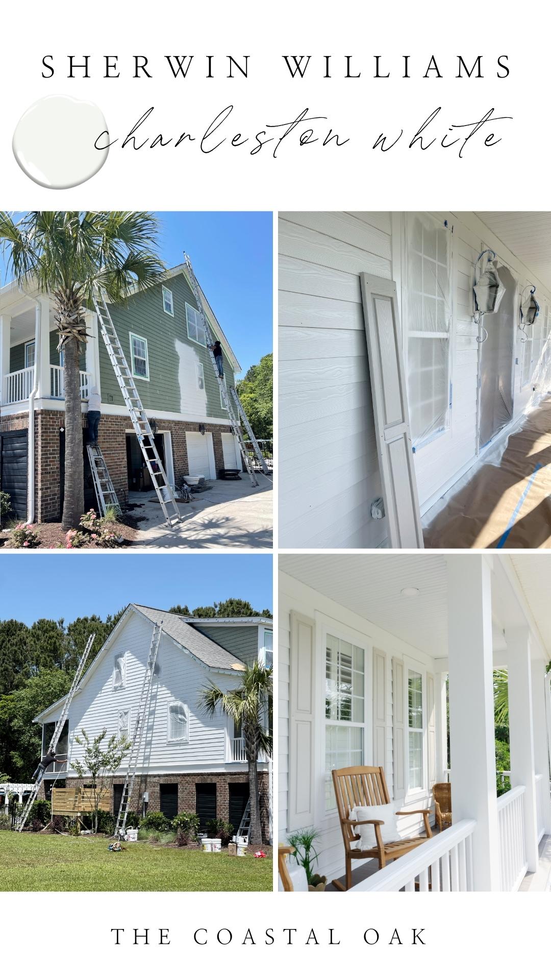 Charleston White (DCR 100) Paint Color | The Coastal Oak