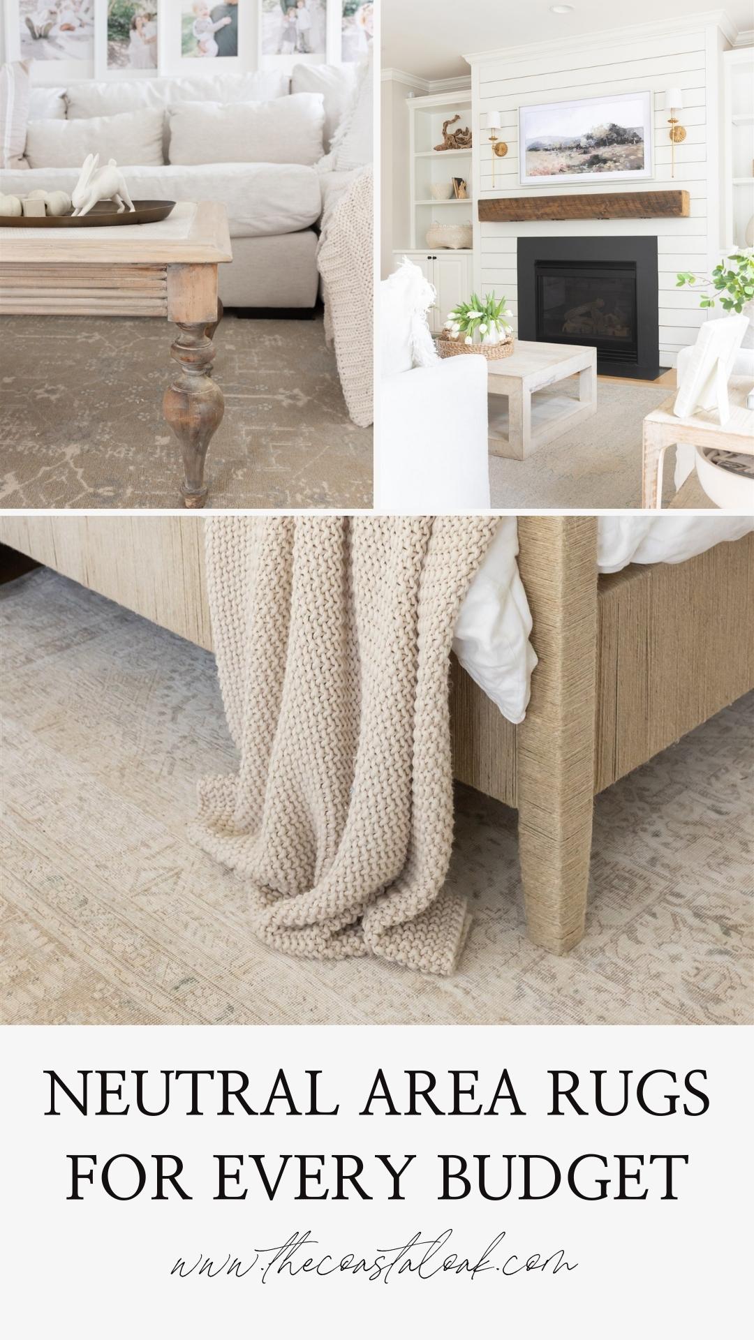 The Best Neutral Rugs | The Coastal Oak