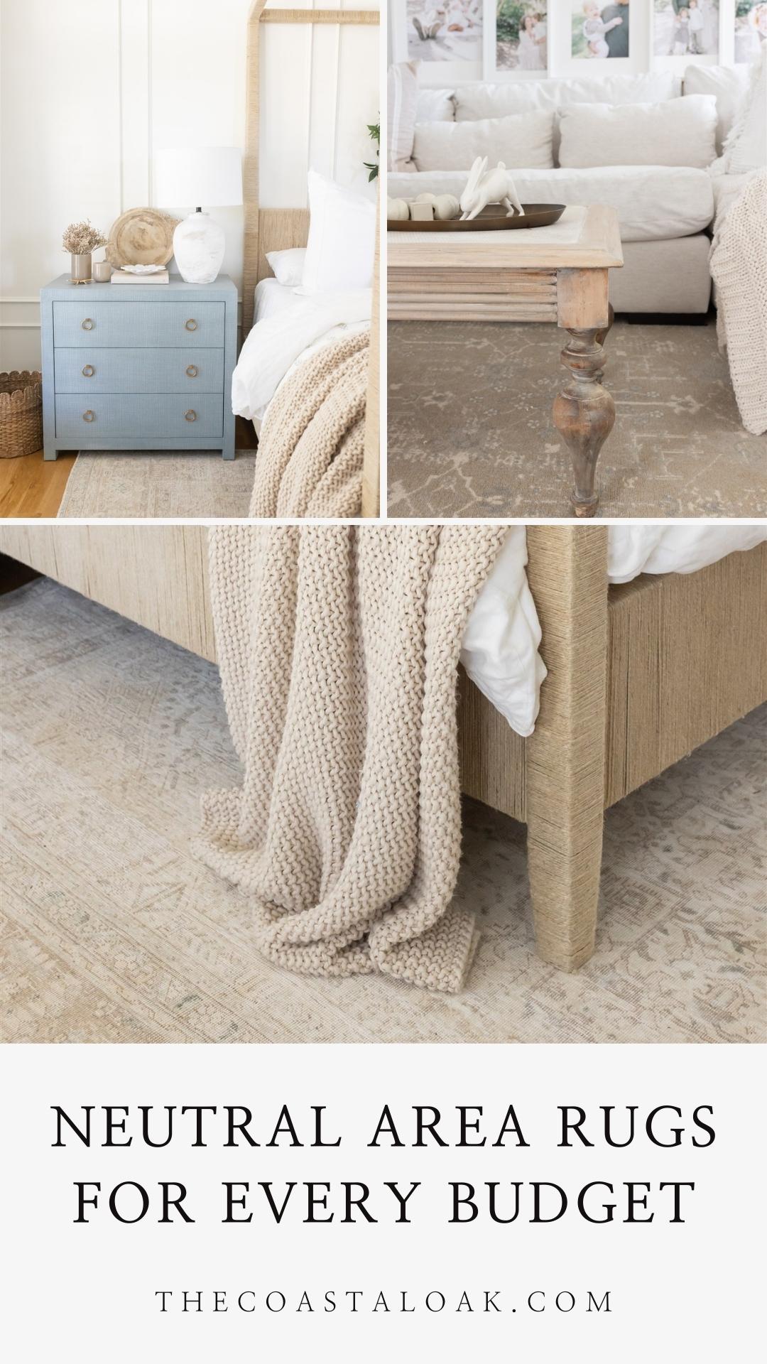 The Best Neutral Rugs | The Coastal Oak