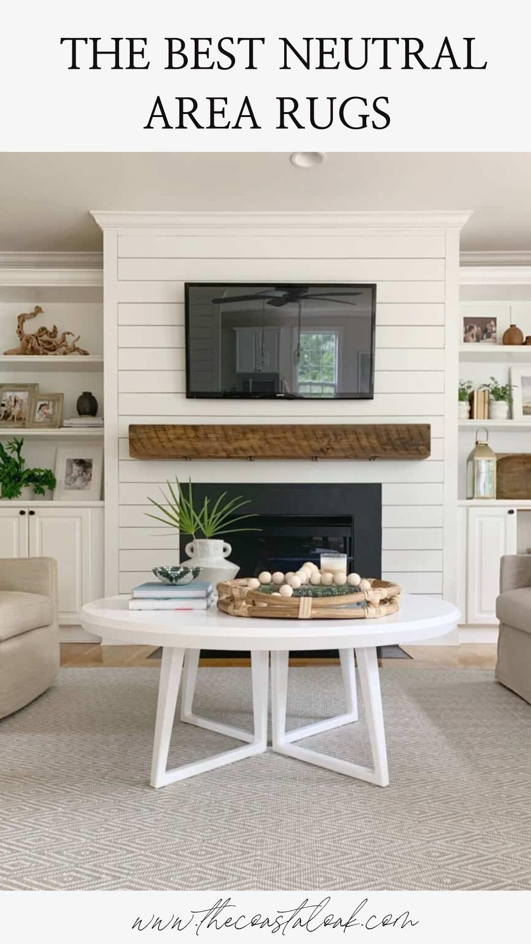 The Best Neutral Rugs | The Coastal Oak