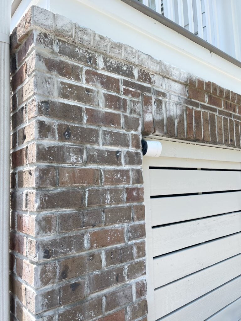 Limewashing Brick | The Coastal Oak