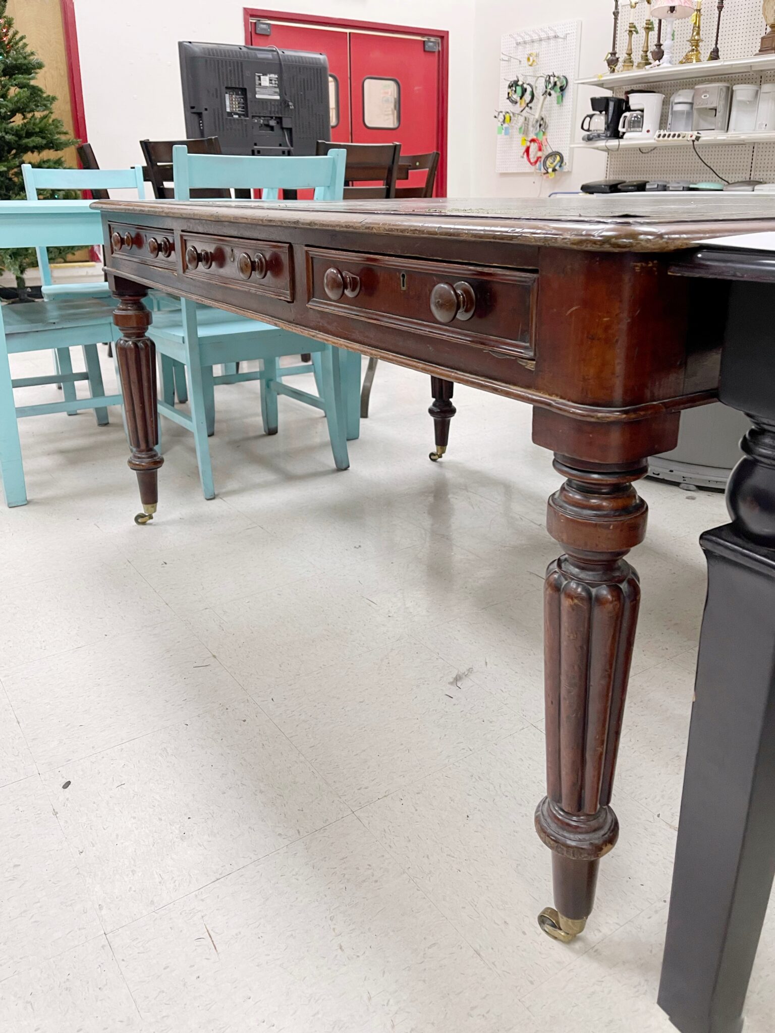 Natural Wood Desk | The Coastal Oak