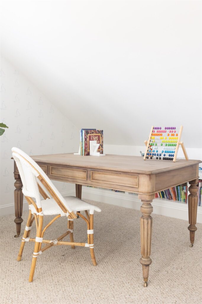 Natural Wood Desk | The Coastal Oak