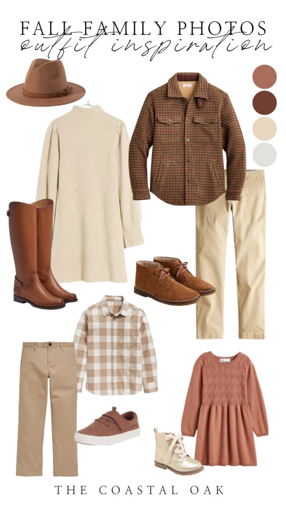 Outfit Ideas for Family Photos in Each Season | The Coastal Oak
