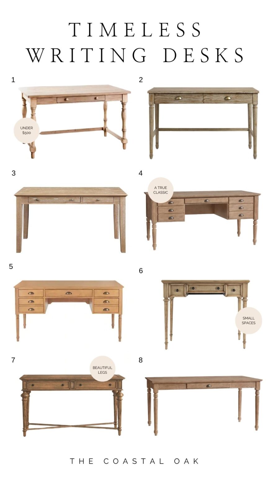 How to Refinish an Antique Writing Desk - The Coastal Oak